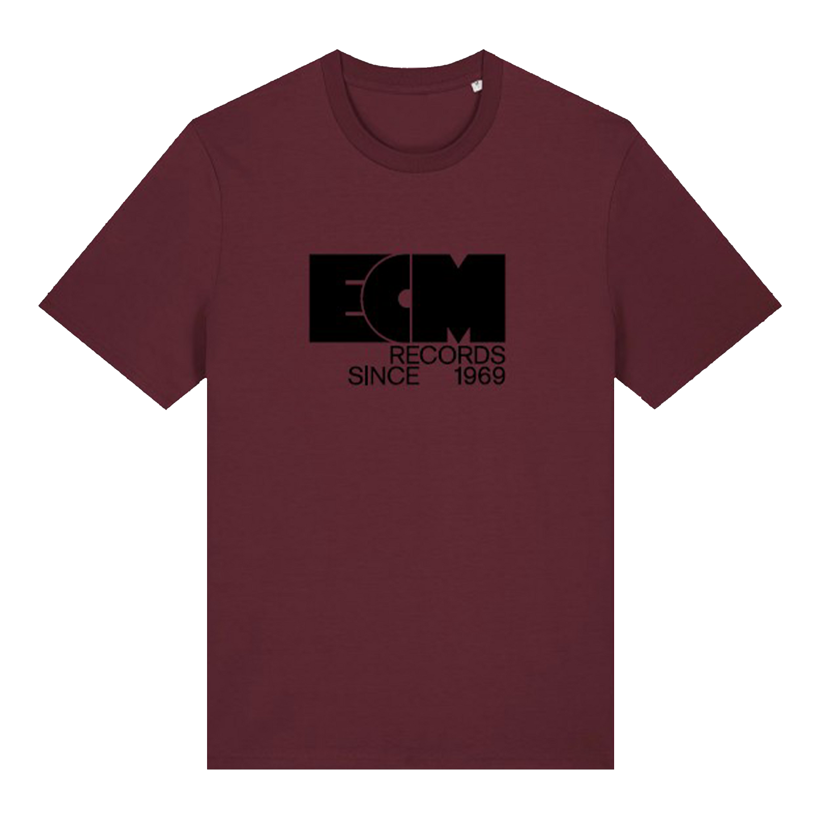 ECM Logo T-Shirt Burgundy - Deutsche Grammophon