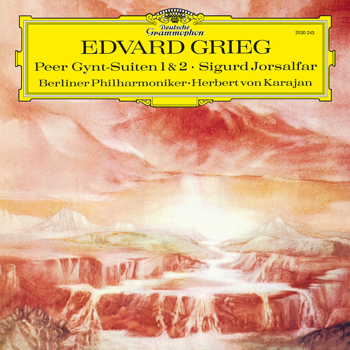 Grieg: Peer Gynt Suiten 1 & 2 / Sigurd Jorsalfar - Deutsche Grammophon